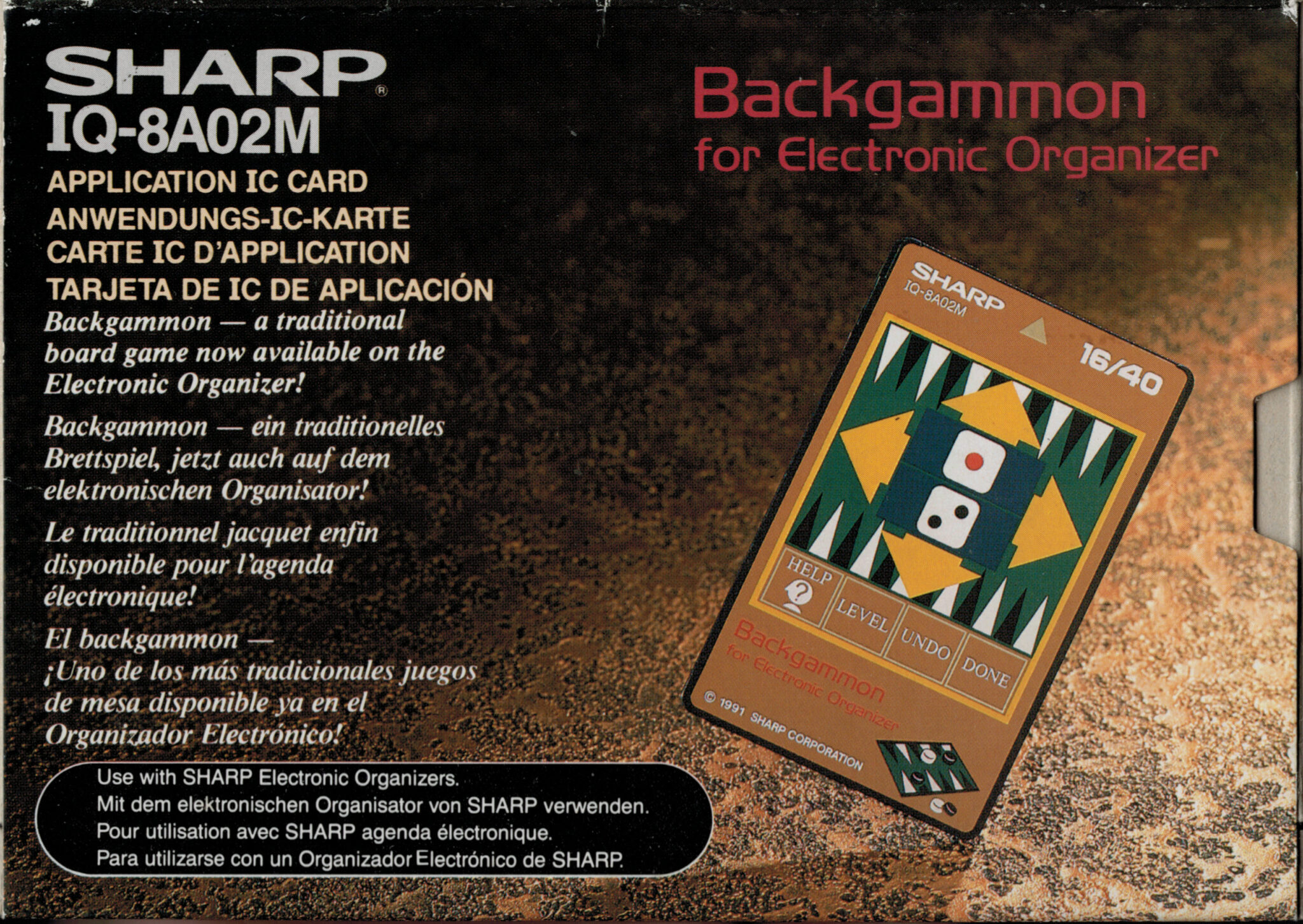 Sharp IQ Backgammon – Electro-Gammon.net