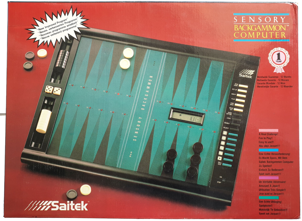 Saitek Sensory Backgammon Computer – Electro-Gammon.net